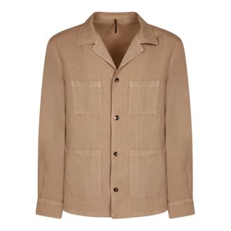 Dell'Oglio Herren, Shirts, Beige, XLGr&ouml;&szlig;e