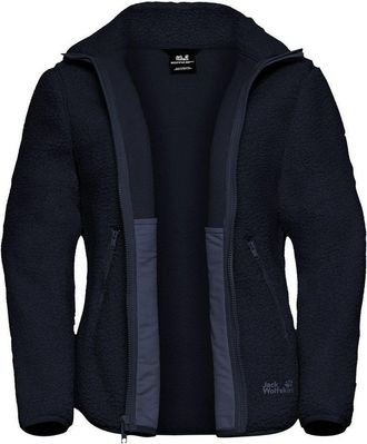 Jack Wolfskin Fleecejacke High Curl JKT W mit weichem Sherpa-Fleece
