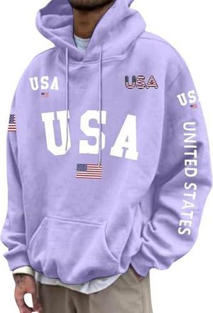 Generic Sweat-Shirt Capuche pour Homme Automne Hiver Tee Shirts en Coton Oversize Respirants Tous Les Jours Wear Soft Loungewear Veste dautomne Basique