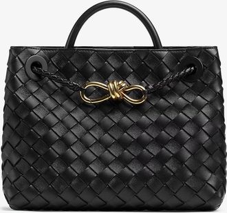 Bottega Veneta Andiamo Small leather crossbody bag with Intrecciato motif - BOTTEGA VENETA - gender_Woman