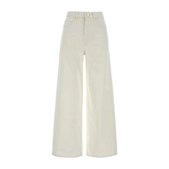 Ganni Femme, Jeans, Blanc, Taille: W27 Lari Jeans droits