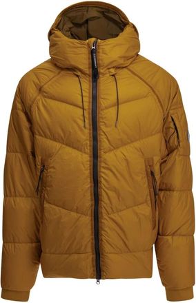 C.P. Company C.p. Company - Doudoune courte Down Shield - Homme - Vestes - Jaune - Taille: L