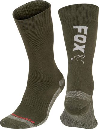 Fox Green/Silver Thermolite Long Sock 10-13 EU 44-47