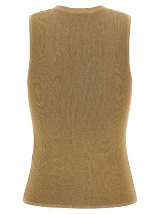Max Mara Studio Tank Top - Gold