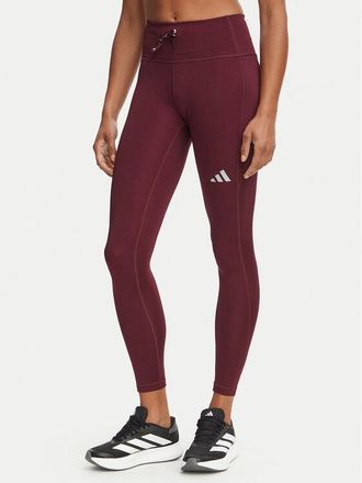 adidas Leggings Run Essentials Full Length Leggings KQ8195 Dunkelrot Slim Fit