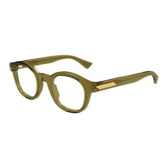 Bottega Veneta Homme, Accessoires, Vert, Taille: 46 MM Bv1413O 004 Lunettes