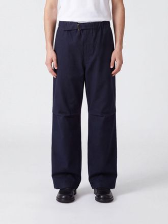 Darkpark Pantalon large en coton stretch avec taille &eacute;lastiqu&eacute;e &agrave; cordon de serrage