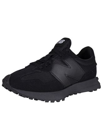 New Balance 327 Wildleder-Sneaker, Schwarz