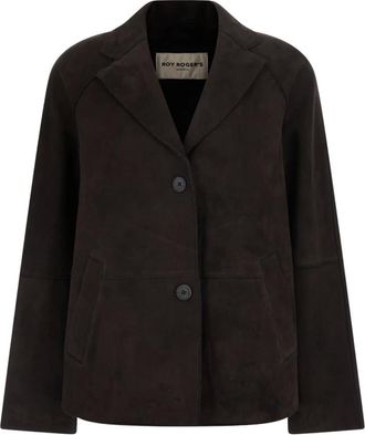 Roy Rogers Peacoat Raglan - Femme - Vestes - Brun - Taille: 38 FR