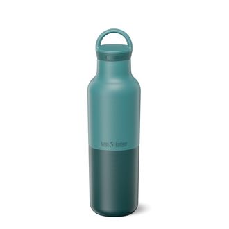 Klean Kanteen Rise klassische Isolierflasche aus Edelstahl, mit Bogenschlaufenverschluss, in der Farbe Brittany Blue, Fassungsverm&ouml;gen: 590 ml, 1011492