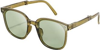 Generic Lunettes de soleil pliables pour femmes - Cadre carr&eacute; polaris&eacute;, lunettes de soleil tendance | Protection UV pendant la conduite, activit&eacute;s de plein ai