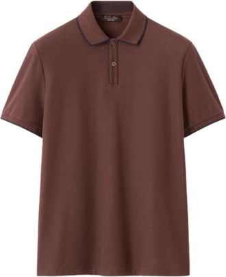 Loro Piana Brentwood Polo - - Tops - Herren - Braun - M