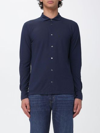 Zanone Polo Homme couleur Bleu