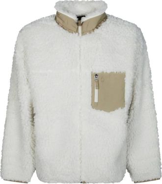 Ralph Lauren Veste en polaire - Homme - Sport - Blanc - Taille: XL
