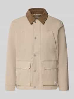 Jack & Jones Regular Fit Jacke in Stepp-Optik