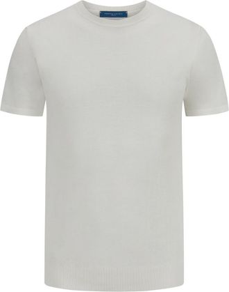 Daniele Fiesoli Leichtes Strick-T-Shirt in Dry-Cotton Qualit&auml;t in