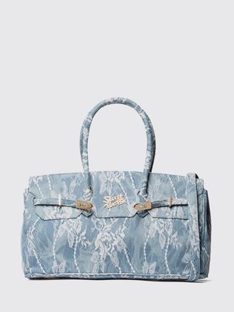 Secret Pon Pon Handtasche Damen Farbe Hellblau