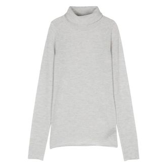 Haikure T0535 Perla Ruth Rollkragenpullover - - Knitwear - Damen - Grau - L