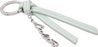 Calvin Klein Schl&uuml;sselanh&auml;nger Calvin Klein Sm Script Lthr Tassle Bag Charm LV04F1196G Wei&szlig;