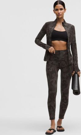 lululemon Legging Align No Line taille haute pour Femmes - 64 cm - Camo/Noir - Taille 10