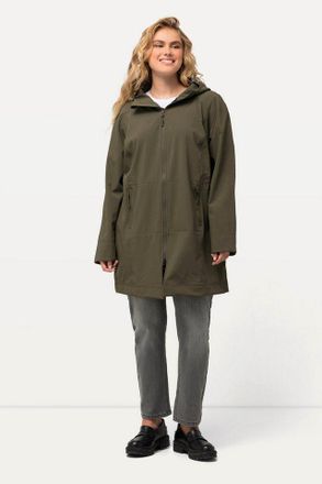 Ulla Popken Softshelljacke HYPRAR Softshelljacke wasserabweisend Fleecefutter