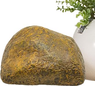 Generic Schl&uuml;sselstein aus Harz, Schl&uuml;sselanh&auml;nger aus Kunststein - Au&szlig;enschl&uuml;sselbox aus simuliertem Stein, die Verzierung der Neuheit der wasserdichten Stat