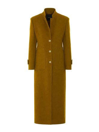 Pinko Manteau Au Genou - Vert