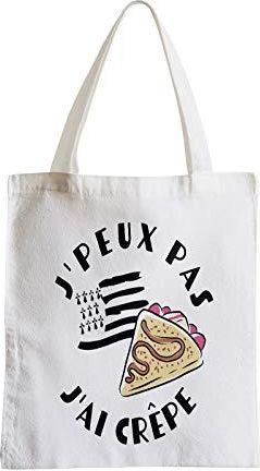 Fabulous Grand Sac Shopping Plage Etudiant JPeux Pas Jai Crêpe Bretagne Terroir Nourriture