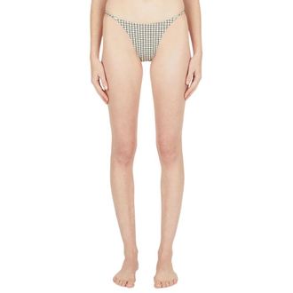 Ziah Karierte Rio Bikini Bottoms - - Swimwear - Damen - Grau - M