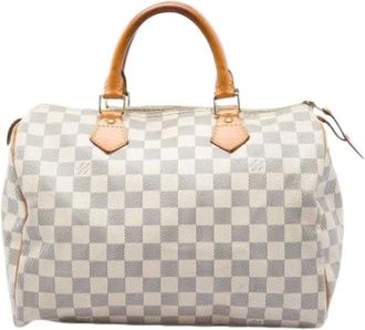 Louis Vuitton Pre-owned Speedy 30 - Femme - Pre-owned - Blanc - Taille: ONE Size