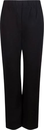 Max Mara pantalon à design plissé - Noir