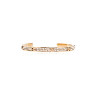 Tory Burch Armband mit schimmernden Kristallen - - Accessories - Damen - Gelb - M