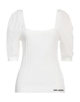 Karl Lagerfeld LIGHTWEIGHT PUFFY SLV TOP