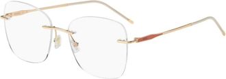 HUGO BOSS Femme, Accessoires, Jaune, Taille: 55 MM 1667 EYR Lunettes