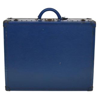 Louis Vuitton Pre-owned Cuir sacs-de-voyage - Femme - Pre-owned - Bleu - Taille: ONE Size