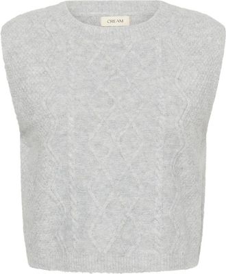 Cream Maille - Femme - Pulls - Gris - Taille: 44/46 FR