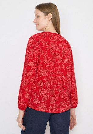 Cecil Langarmbluse aus softer Viskose