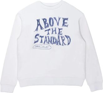 Honor The Gift pull à imprimé graphique - Blanc