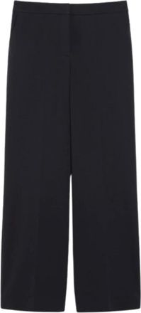 Max Mara Femme, Pantalons, Bleu, Taille: 38 FR Pantalon Bleu Jambe Droite
