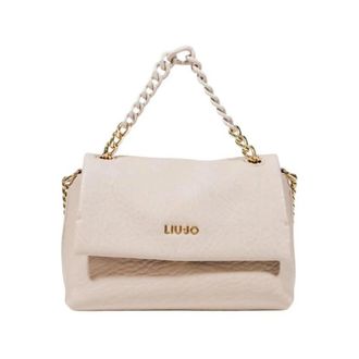 Liu Jo Femme, Sacs, Beige, Taille: ONE Size Chain Handle Shoulder Bag