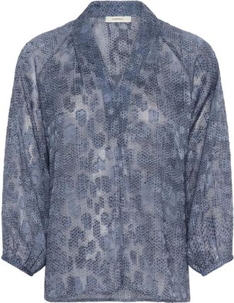 Inwear Femme, Blouses et Chemises, Bleu, Taille: 36 FR Addison Blouse