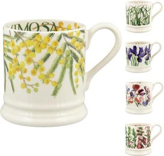 Emma Bridgewater große Tasse 1/2 Pint, Keramik Kaffeetasse groß - Steingut Tasse, Cappuccino, Latte, Kaffee, Teetasse - Schöne Tassen, Geburtstagsgeschenk - Kaffeebech