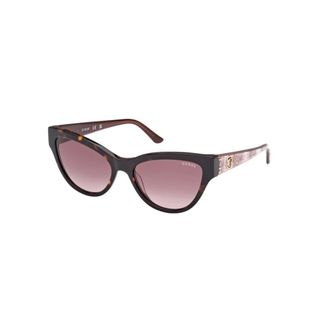 Guess Femme, Accessoires, Brun, Taille: 56 MM Lunettes de soleil oeil-de-chat