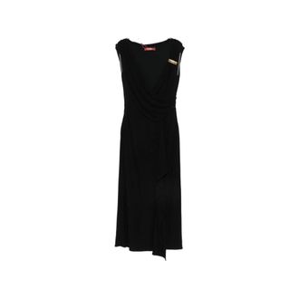 Max Mara Mstaureo Midikleid - - Dresses - Damen - Schwarzk - S