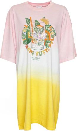 Lala Berlin Femme, Robes, Multicolore, Taille: 36/38 FR T-Shirt Dress