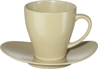 ASA 1224415 CUBA panna Tasse mit Untertasse 0,2 l (1 Stück)