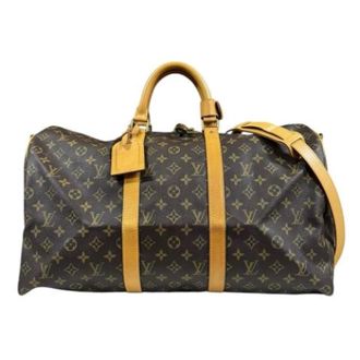 Louis Vuitton unisex, Pre-owned, Brun, Taille: ONE Size Sac Week-end Pre-owned