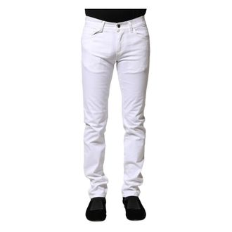 Dolce & Gabbana Wei&szlig;e Skinny Denim Jeans - - Jeans - Herren - Wei&szlig; - S