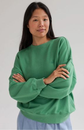 Twothirds Damen vegan Pullover Niza Gr&uuml;n