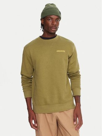 Quiksilver Sweatshirt Salt Water Graphic EQYFT05127 Gr&uuml;n Comfort Fit